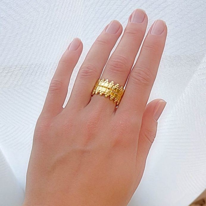 Decker Ring (Free size) - Mighzalalarab