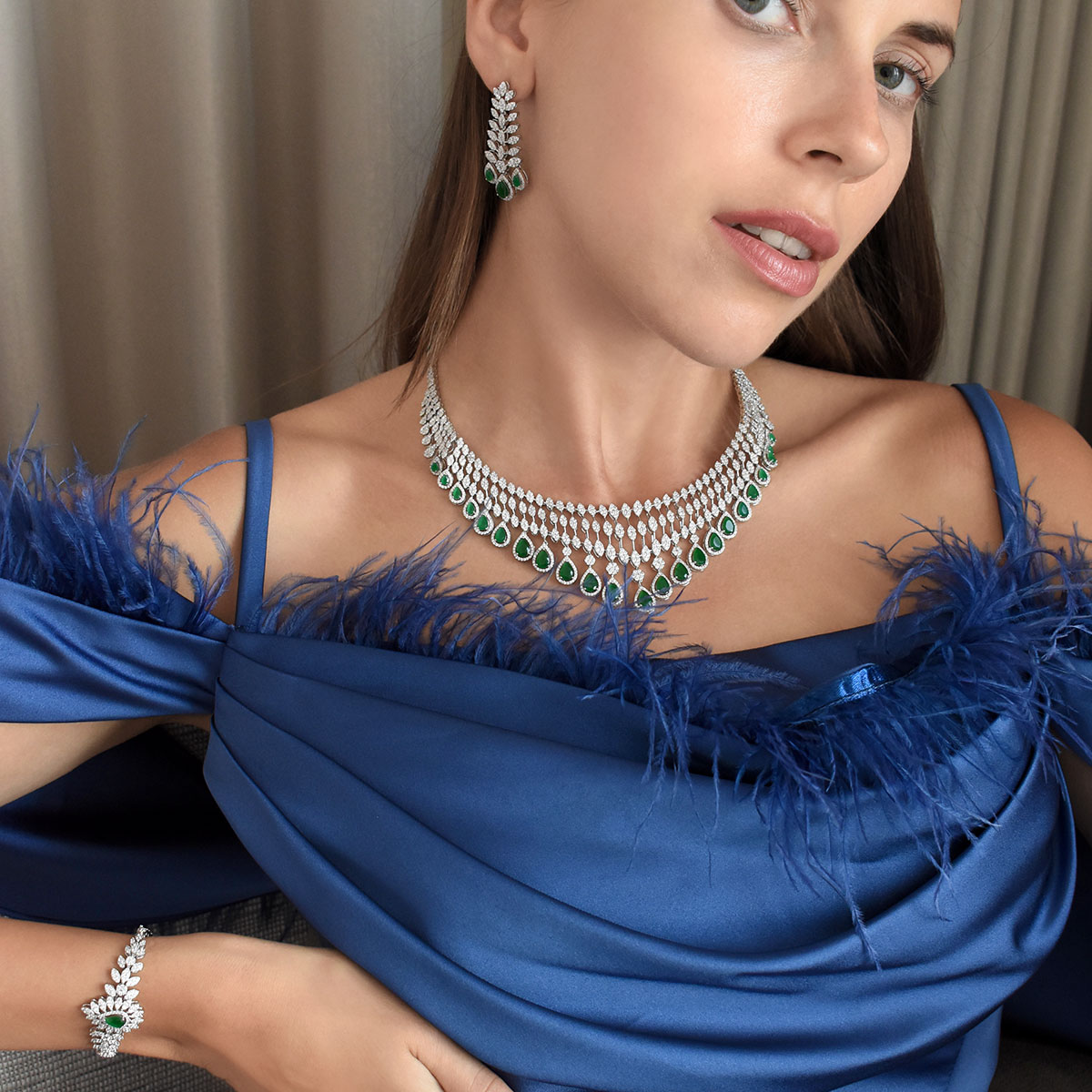 Elegant Bridal Set - Mighzalalarab